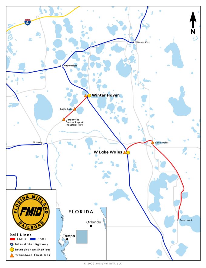 Florida Midland Railroad | Regional Rail LLC