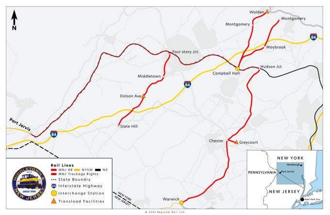Middletown & New Jersey Railroad | Regional Rail LLC