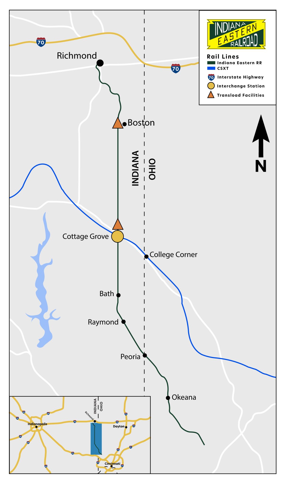 Indiana Eastern Railroad | Regional Rail LLC