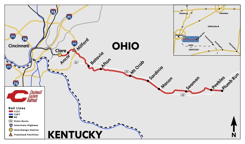 Cincinnati Eastern Railroad, LLC | Regional Rail LLC
